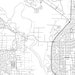 Richland Map Print, Richland Map Poster Wall Art, Wa City Map ...