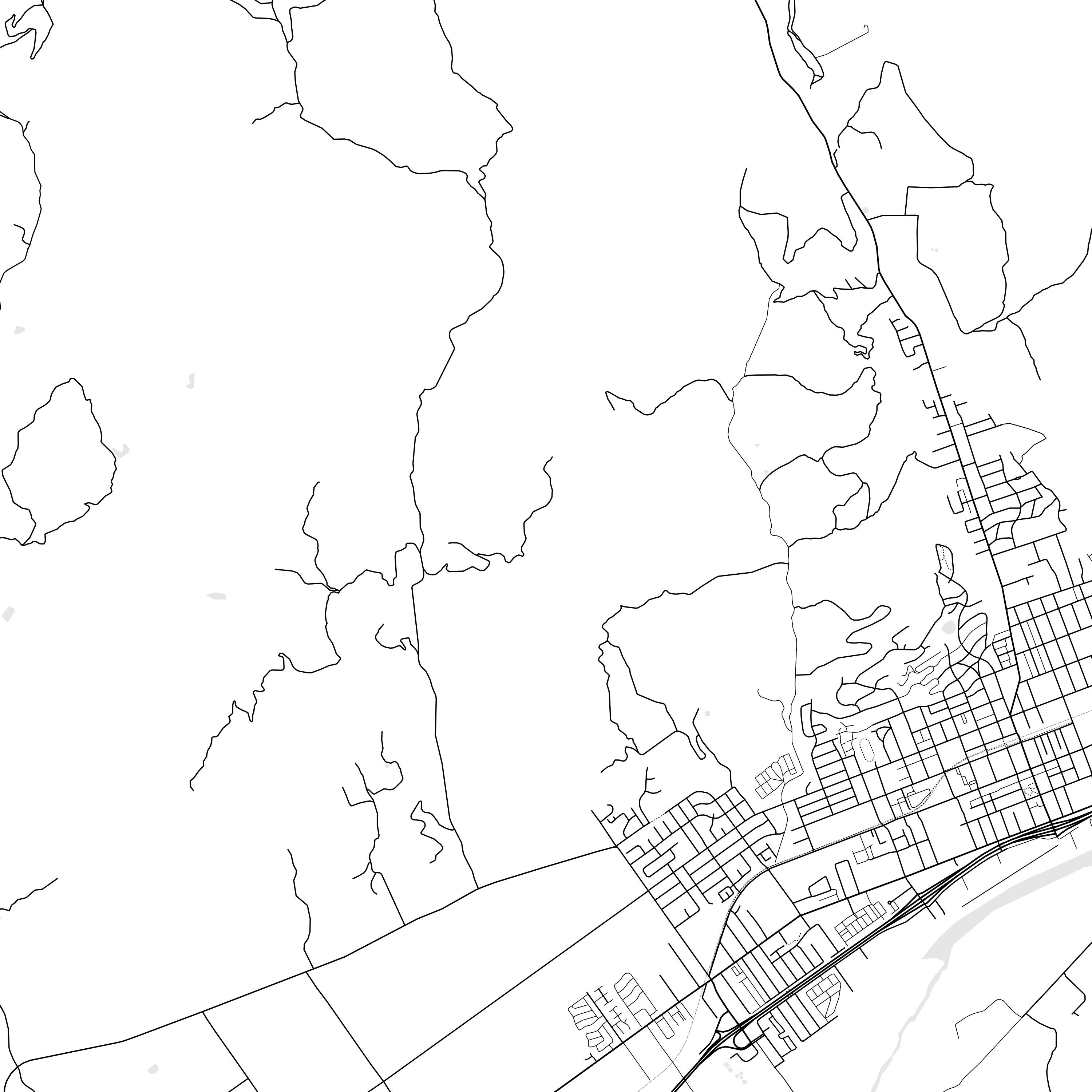 Santa Paula Map Print Santa Paula Map Poster Wall Art Ca - Etsy