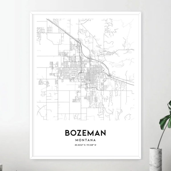 Bozeman Mt Wall Art Etsy
