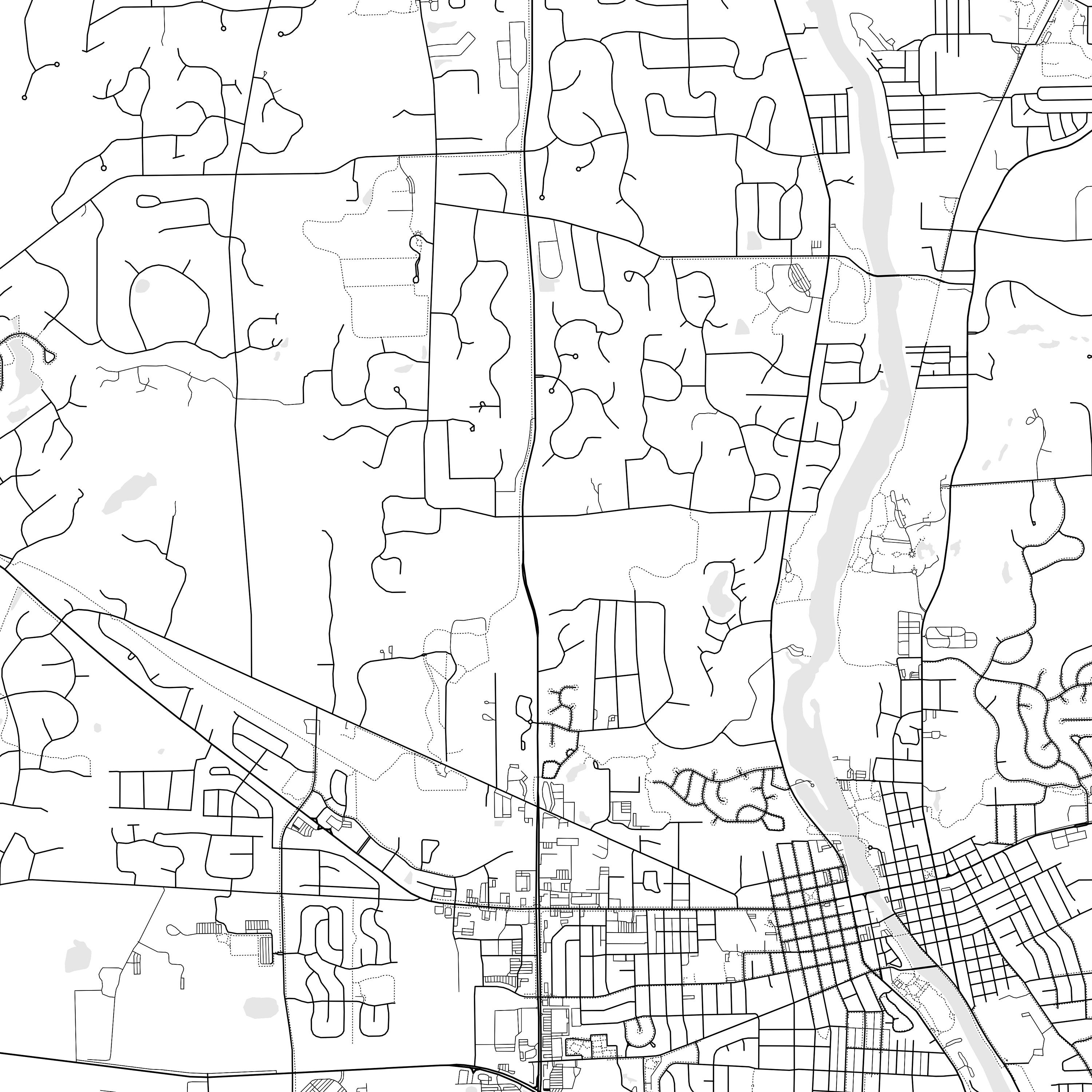 Saint Charles Map Print Saint Charles Map Poster Wall Art Il - Etsy