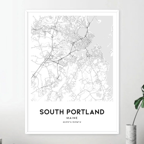 Portland Map - Etsy
