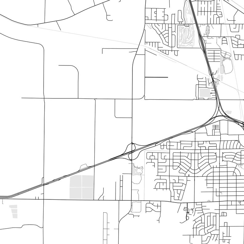 West Memphis Map Print, West Memphis Map Poster Wall Art, Ar City Map ...