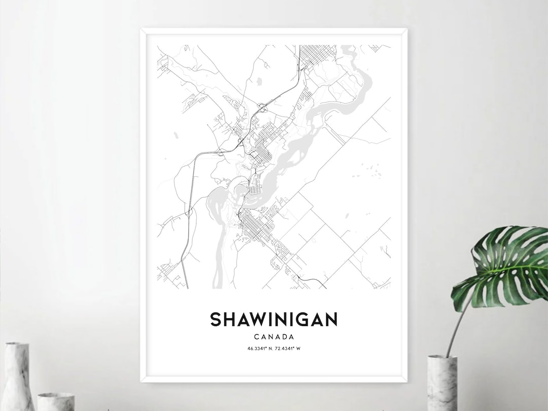 North Bay Map Print, North Bay Map Poster Wall Art, North Bay City Map ...