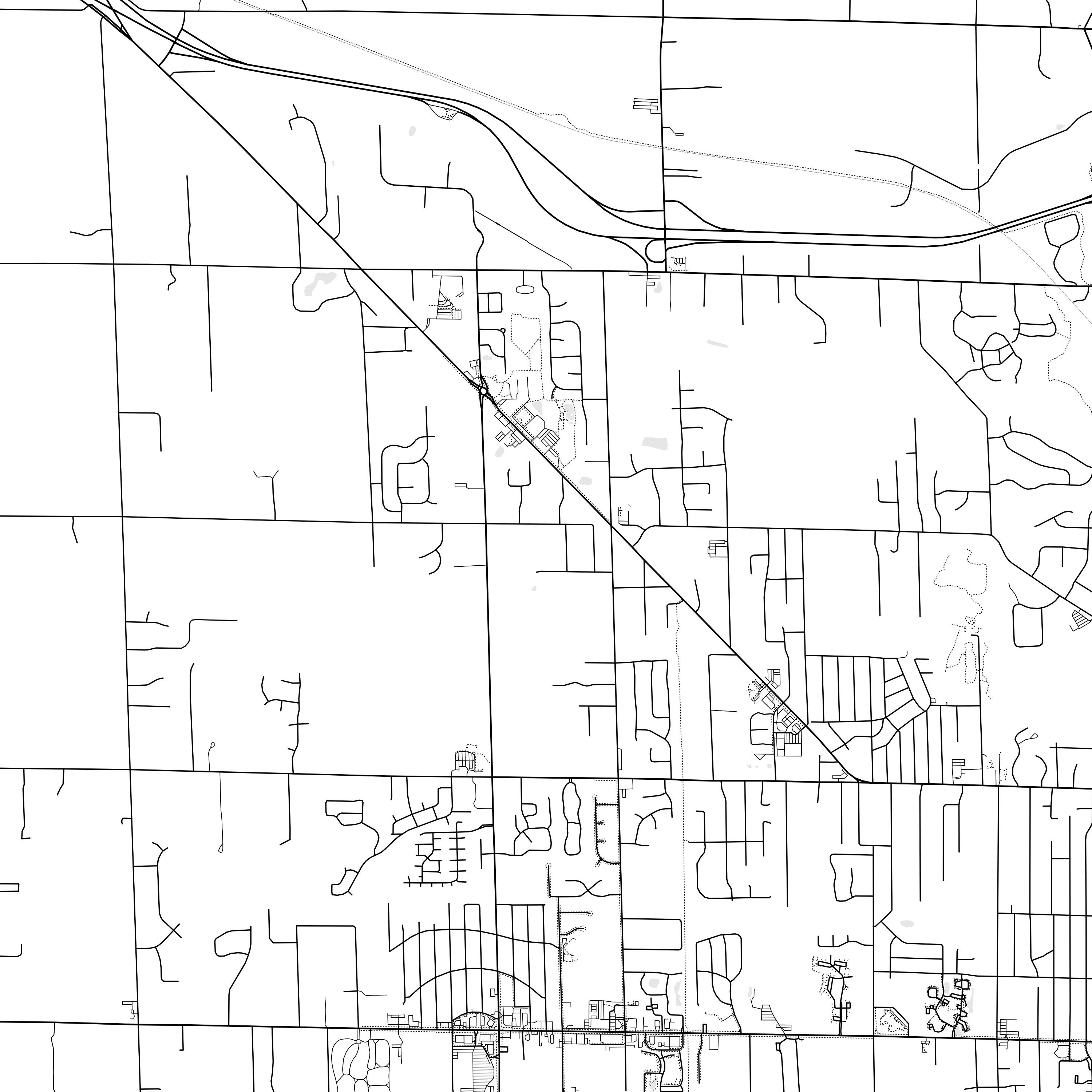 Walker Map Print, Walker Map Poster Wall Art, Mi City Map, Michigan ...