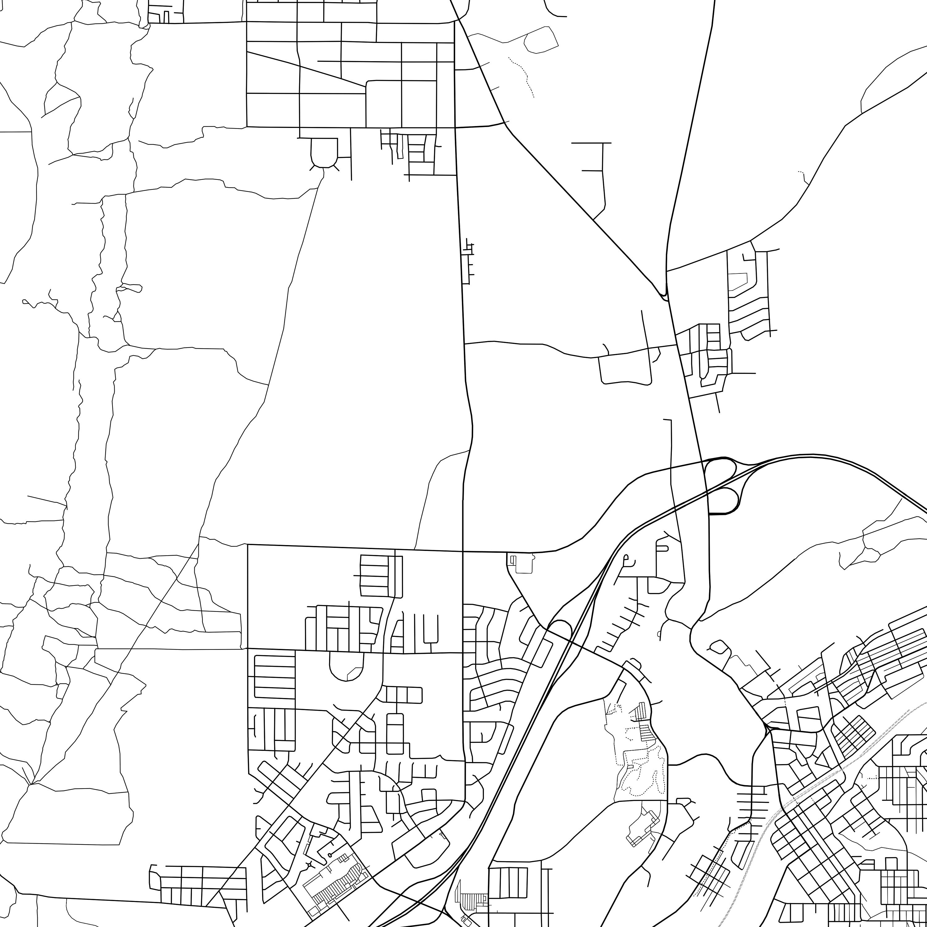Rock Springs City Map