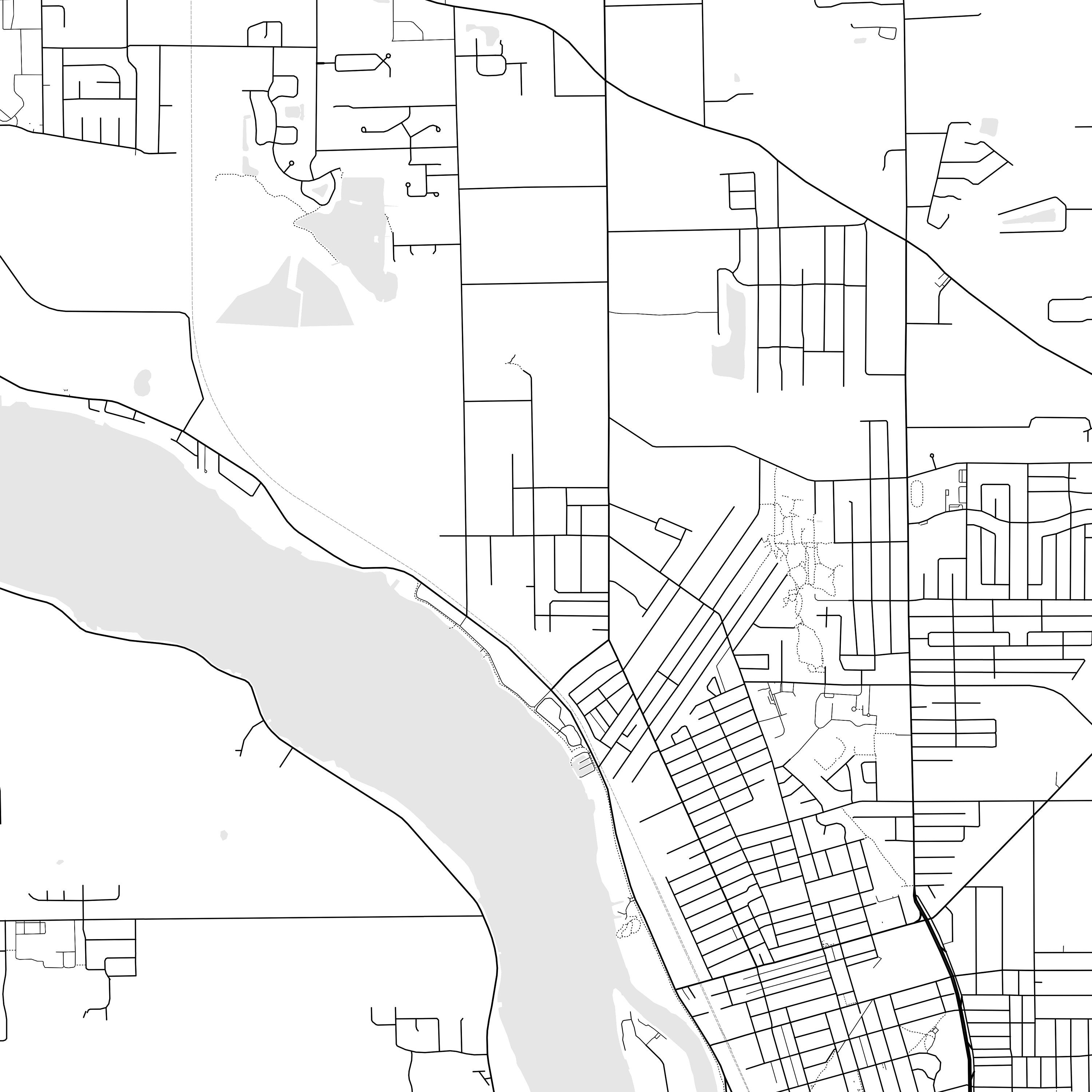 North Tonawanda Map Print, North Tonawanda Map Poster Wall Art, Ny City ...