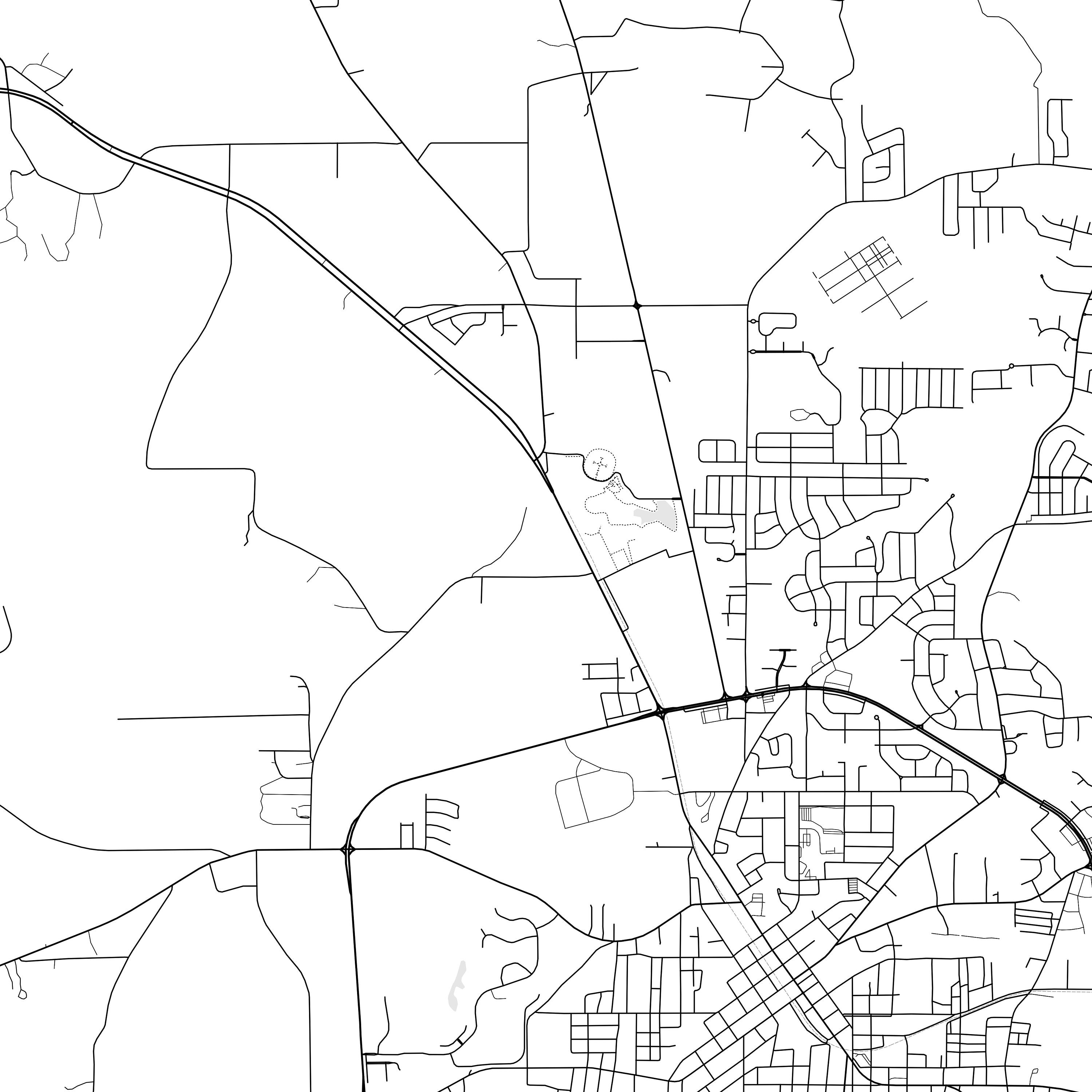 Enterprise Map Print, Enterprise Map Poster Wall Art, Al City Map ...