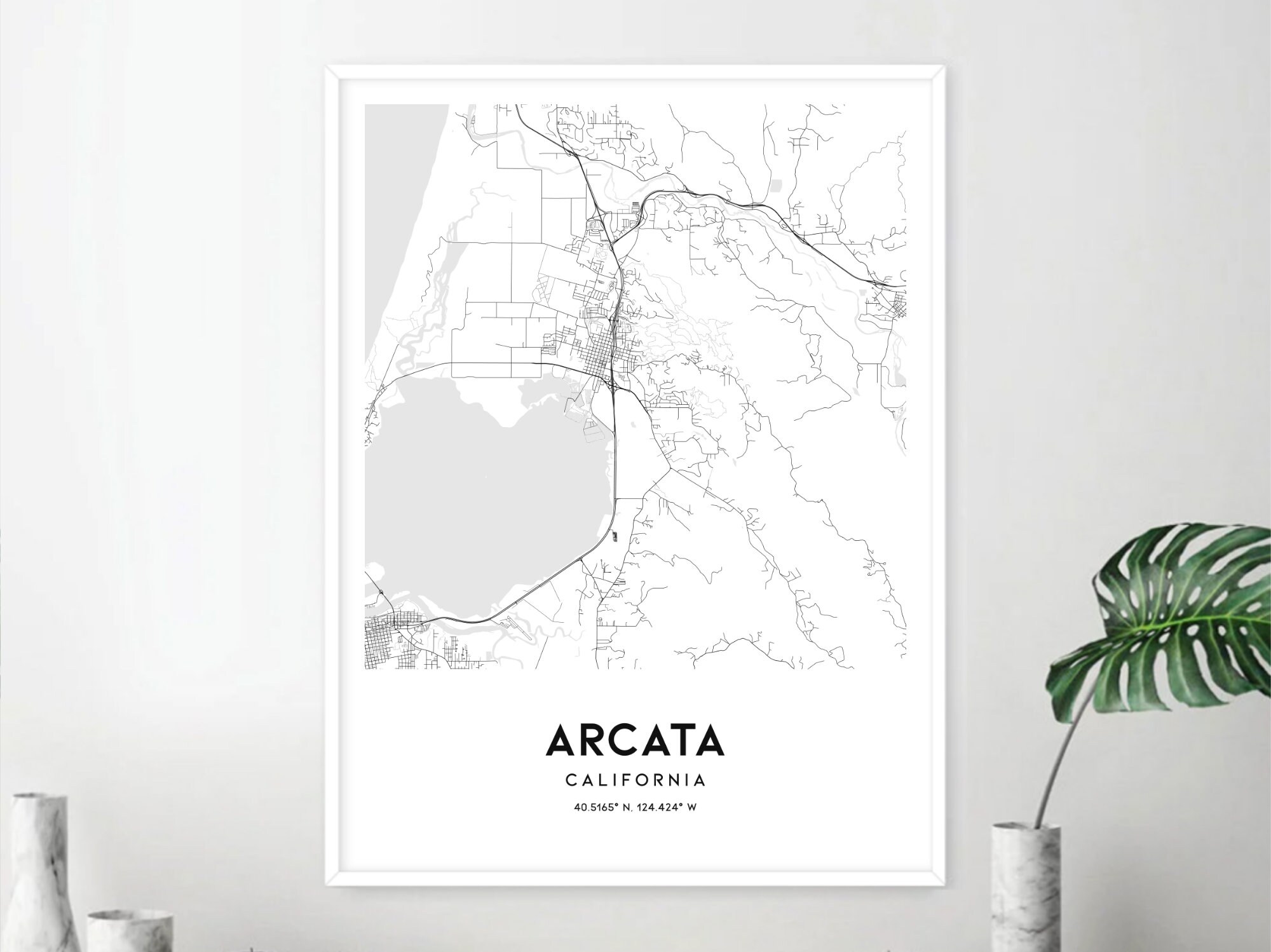 Arcata City Map