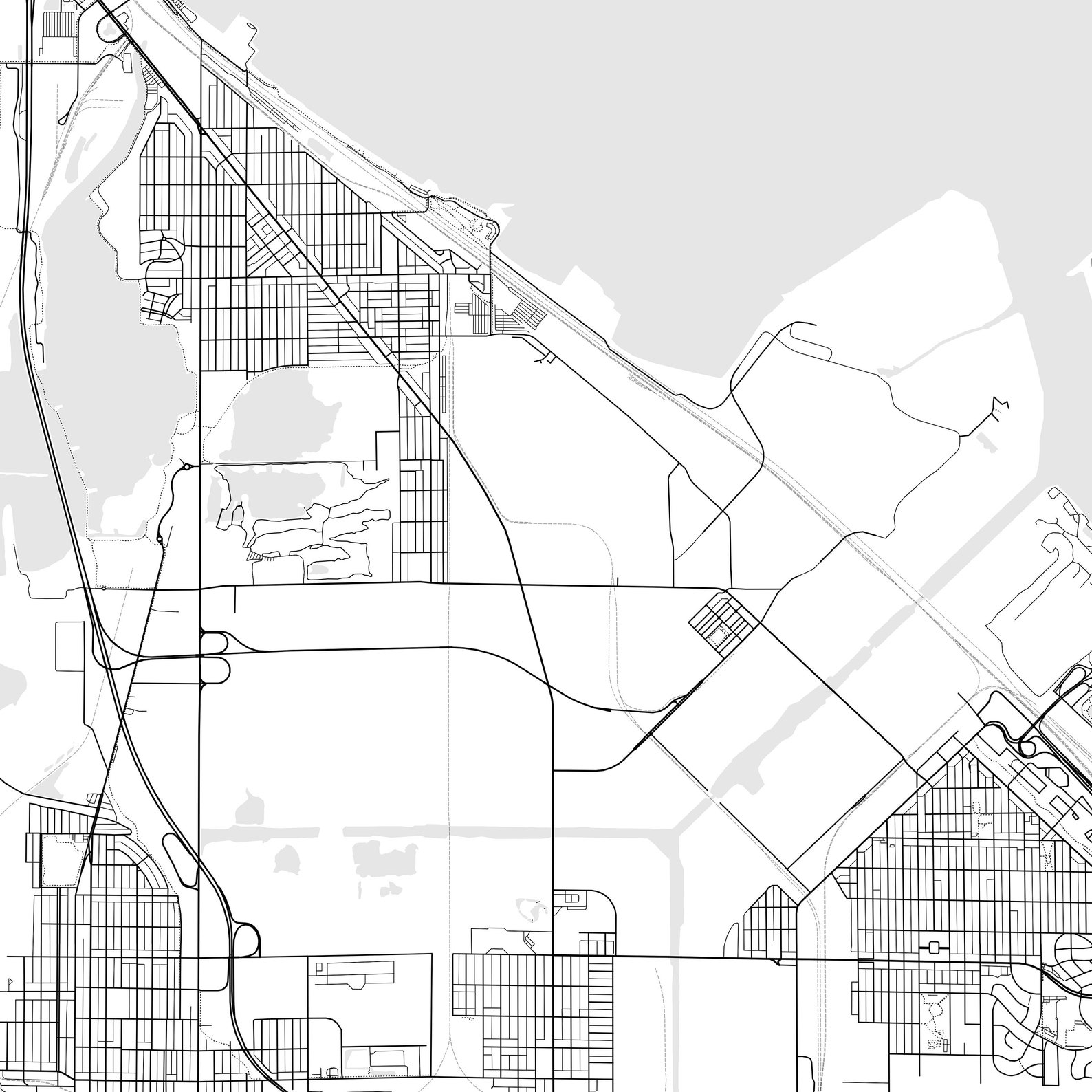 East Chicago Map Print East Chicago Map Poster Wall Art in - Etsy