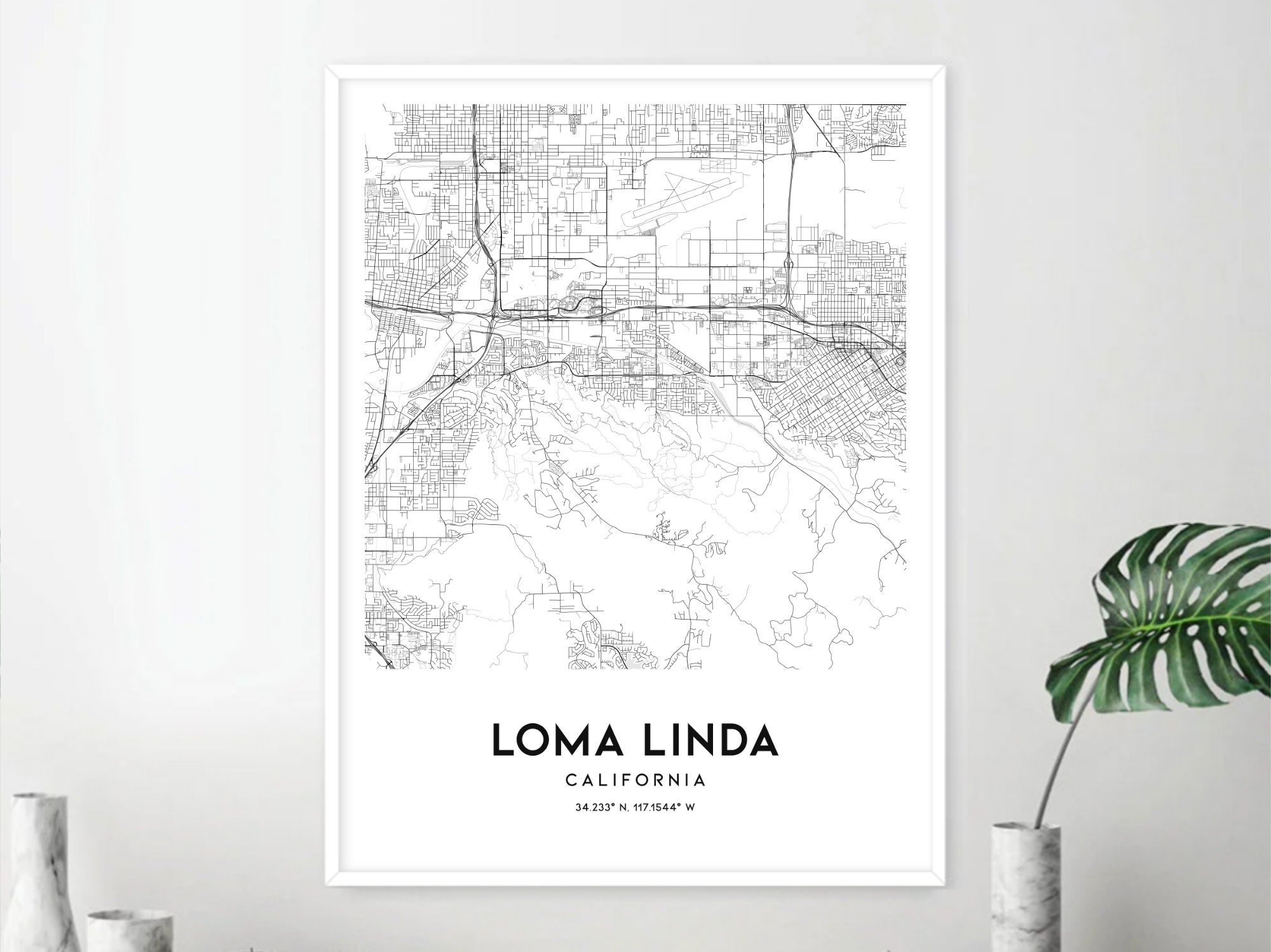 Loma Linda Map