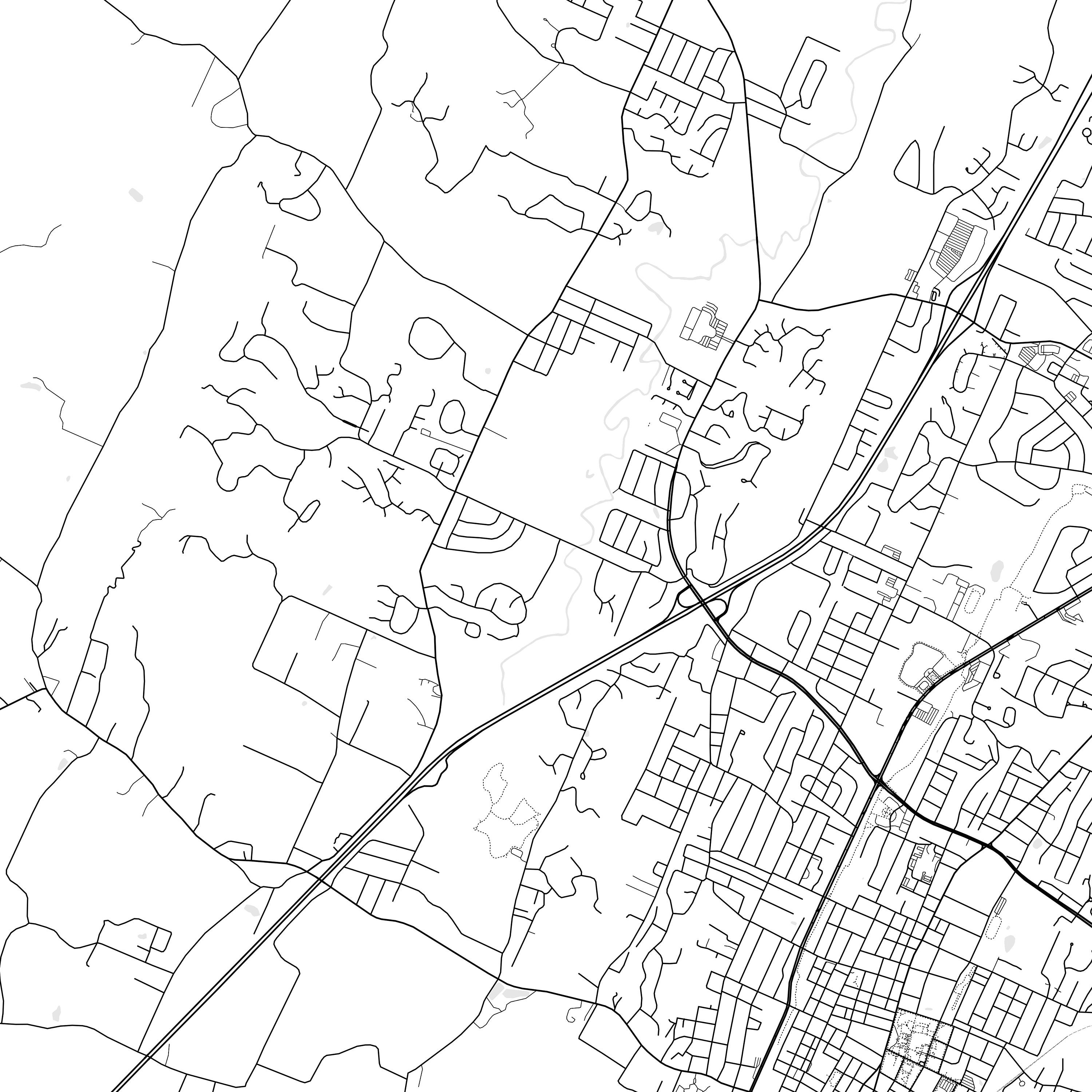 Cleveland Map Print Cleveland Map Poster Wall Art Tn City - Etsy