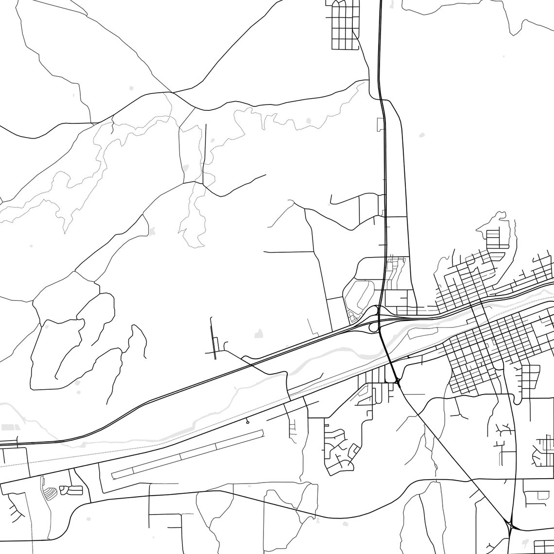 Gallup Map Print Gallup Map Poster Wall Art Nm City Map New - Etsy