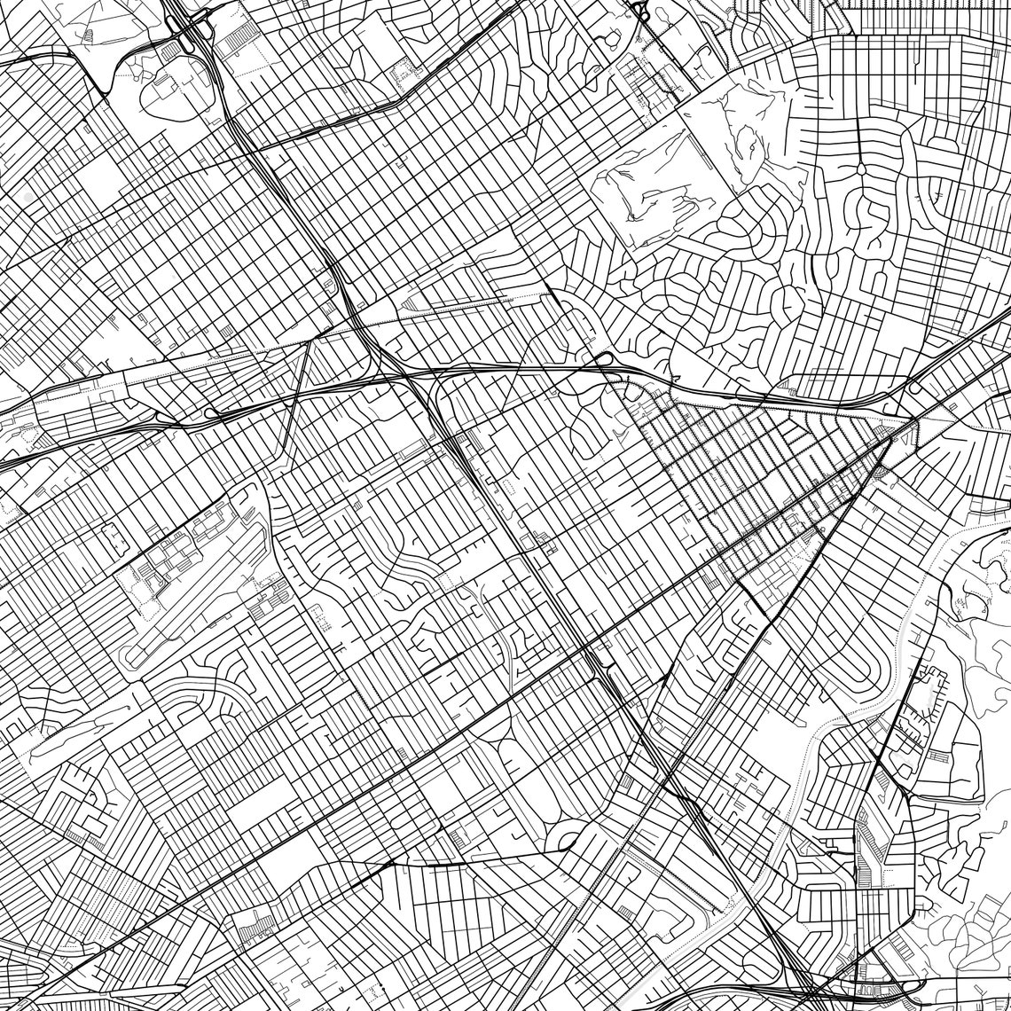 Culver City Map Print Culver City Map Poster Wall Art Ca - Etsy