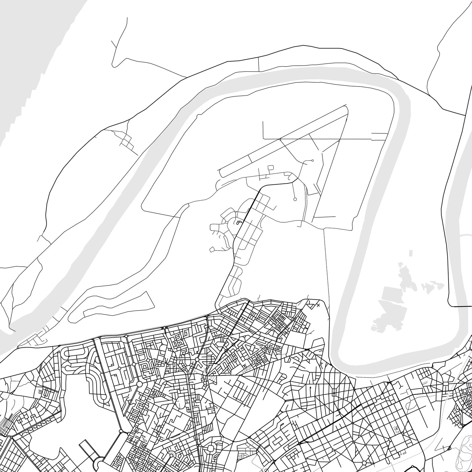 Kenitra Map Print Kenitra Map Poster Wall Art Kenitra City - Etsy