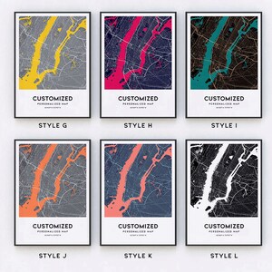 Blue Island Map Print, Blue Island Map Poster Wall Art, Il City Map ...