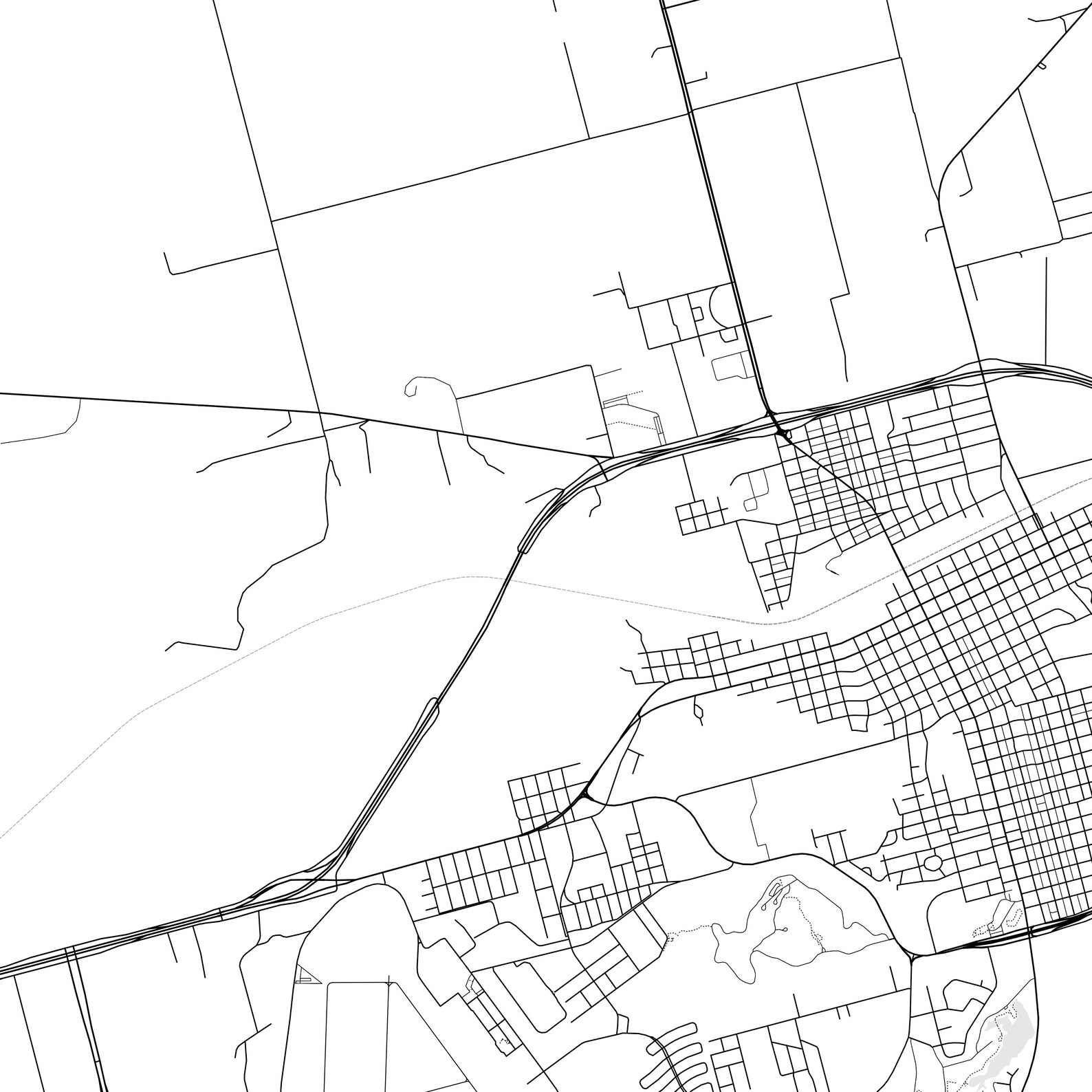 Big Spring Map Print, Big Spring Map Poster Wall Art, Tx City Map ...