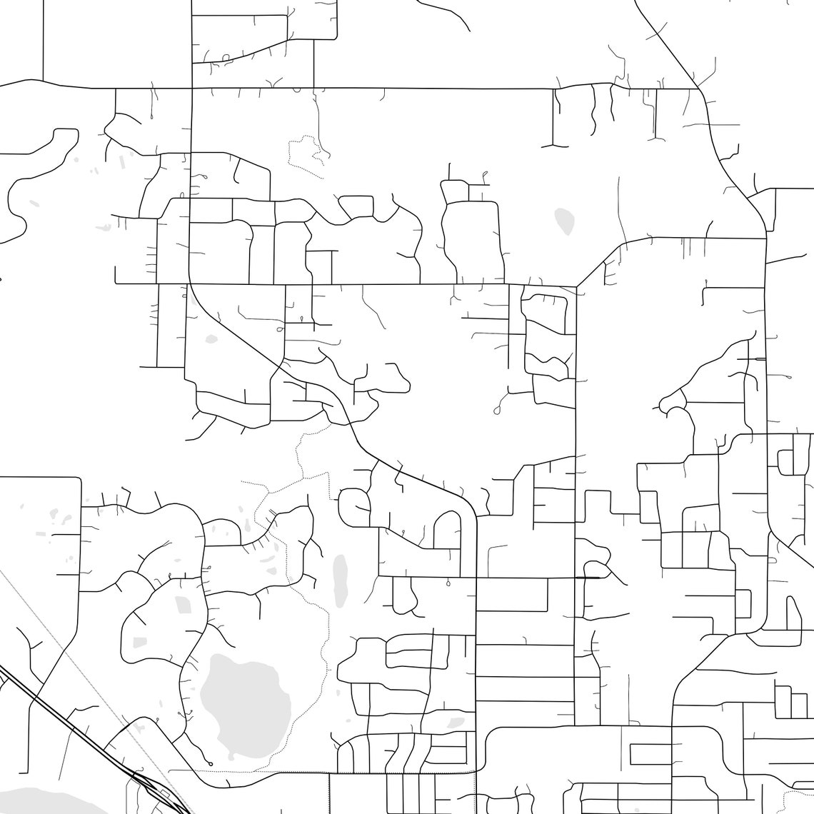 Ramsey Map Print Ramsey Map Poster Wall Art Mn City Map | Etsy