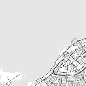 Kuwait Map Print Kuwait Map Poster Wall Art Kuwait City Map - Etsy