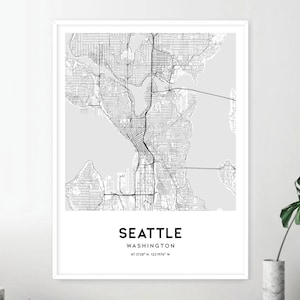 Mequon Map Print, Mequon Map Poster Wall Art, Wi City Map, Wisconsin ...