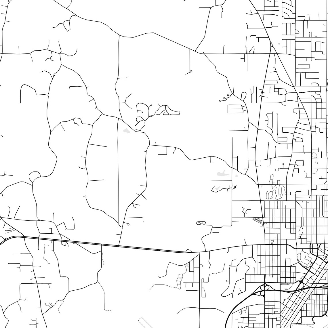 Laurel Map Print Laurel Map Poster Wall Art Ms City Map - Etsy