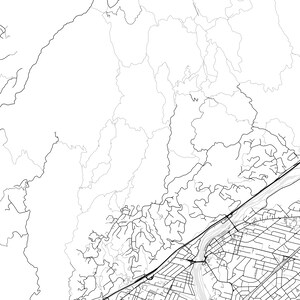 Lower Hutt Map Print Lower Hutt Map Poster Wall Art Lower - Etsy