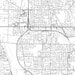 Northbrook Map Print, Northbrook Map Poster Wall Art, Il City Map ...