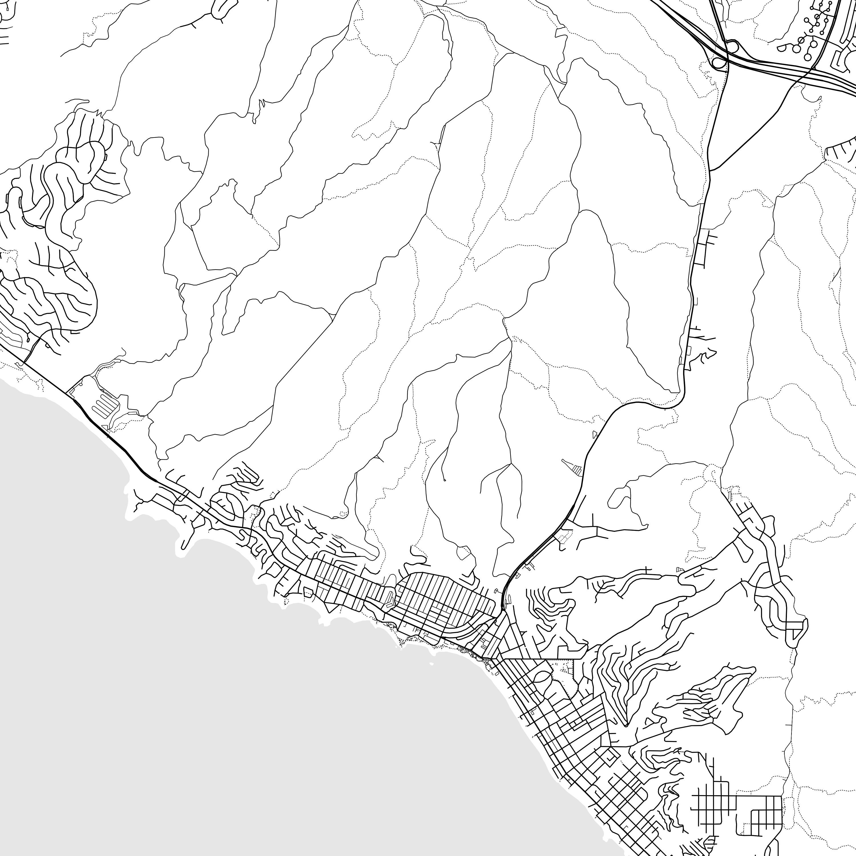 Laguna Beach Map Print Laguna Beach Map Poster Wall Art Ca - Etsy