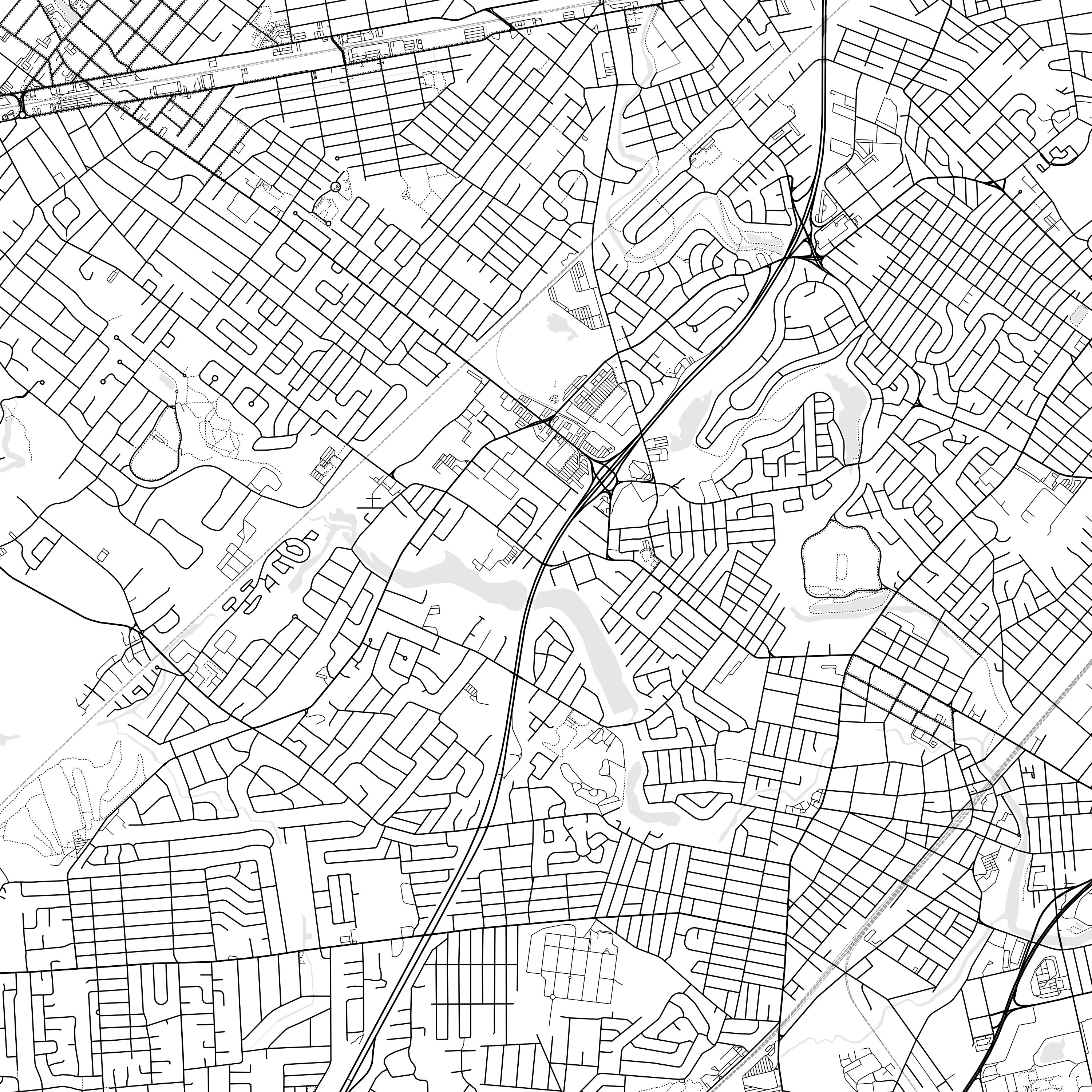 Rahway Map Print Rahway Map Poster Wall Art Nj City Map New - Etsy Italia