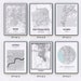 Upland Map Print, Upland Map Poster Wall Art, Ca City Map, California ...