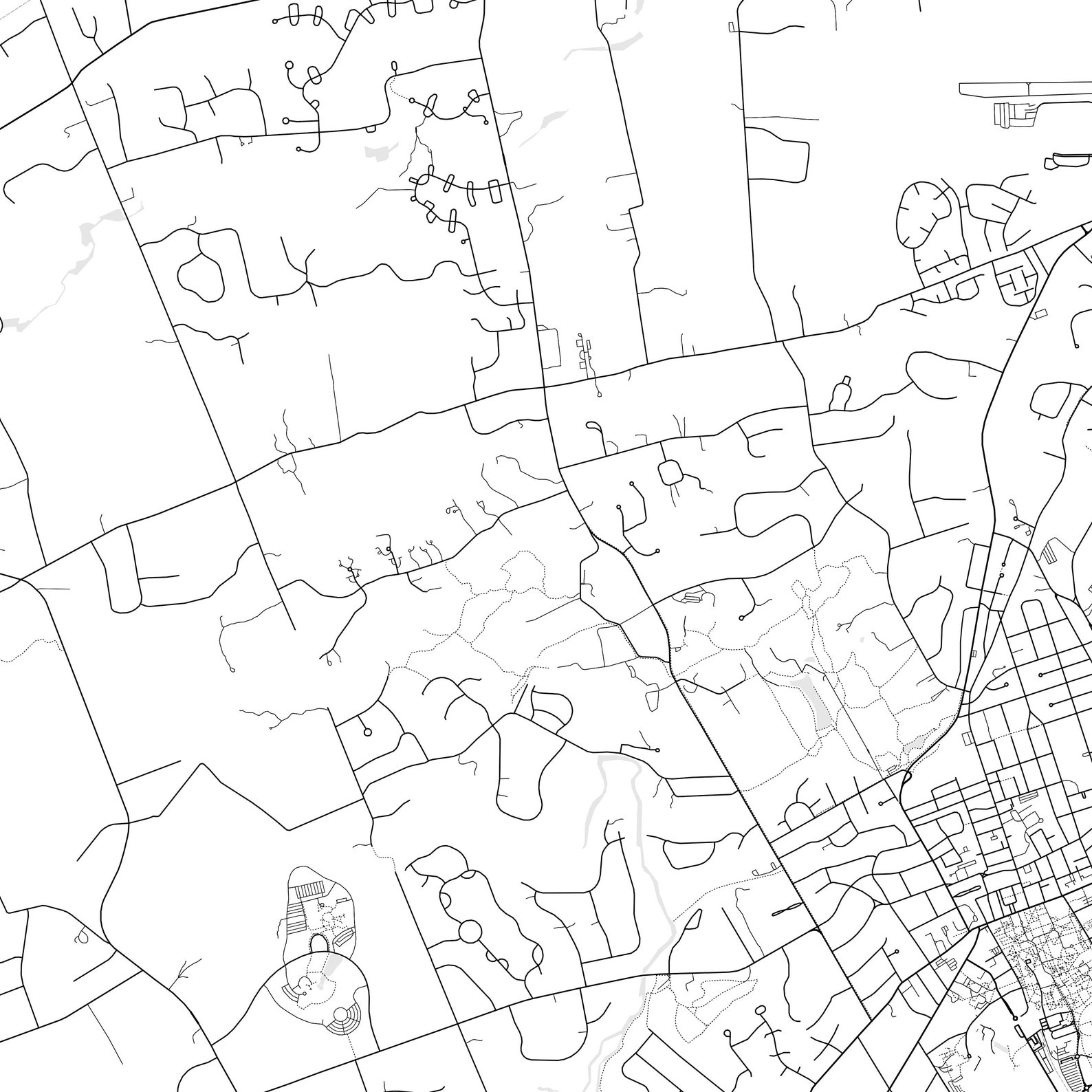 Princeton Map Print, Princeton Map Poster Wall Art, Nj City Map, New ...