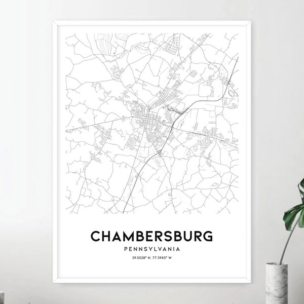 Chambersburg Poster - Etsy