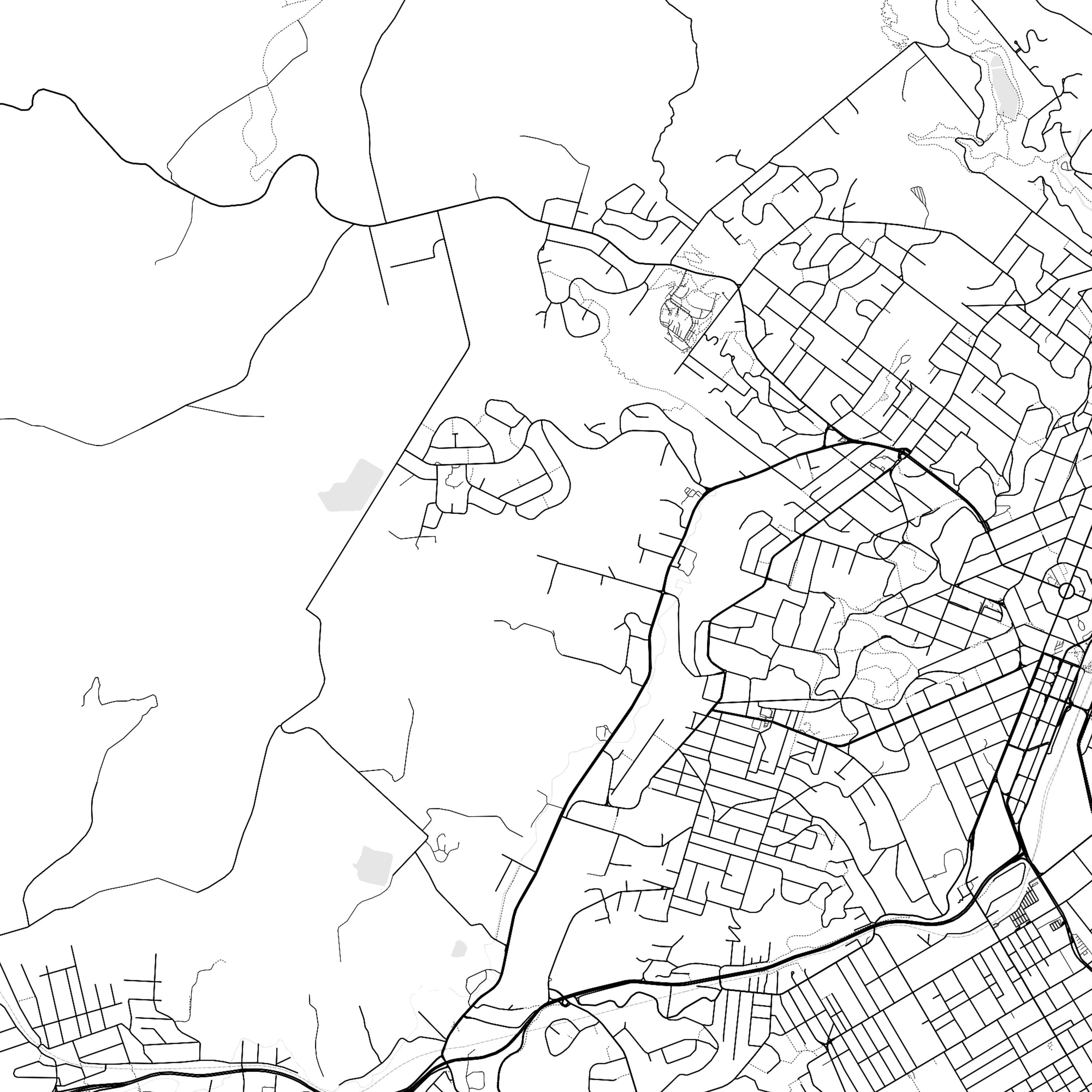 Dunedin Map Print Dunedin Map Poster Wall Art Dunedin City - Etsy