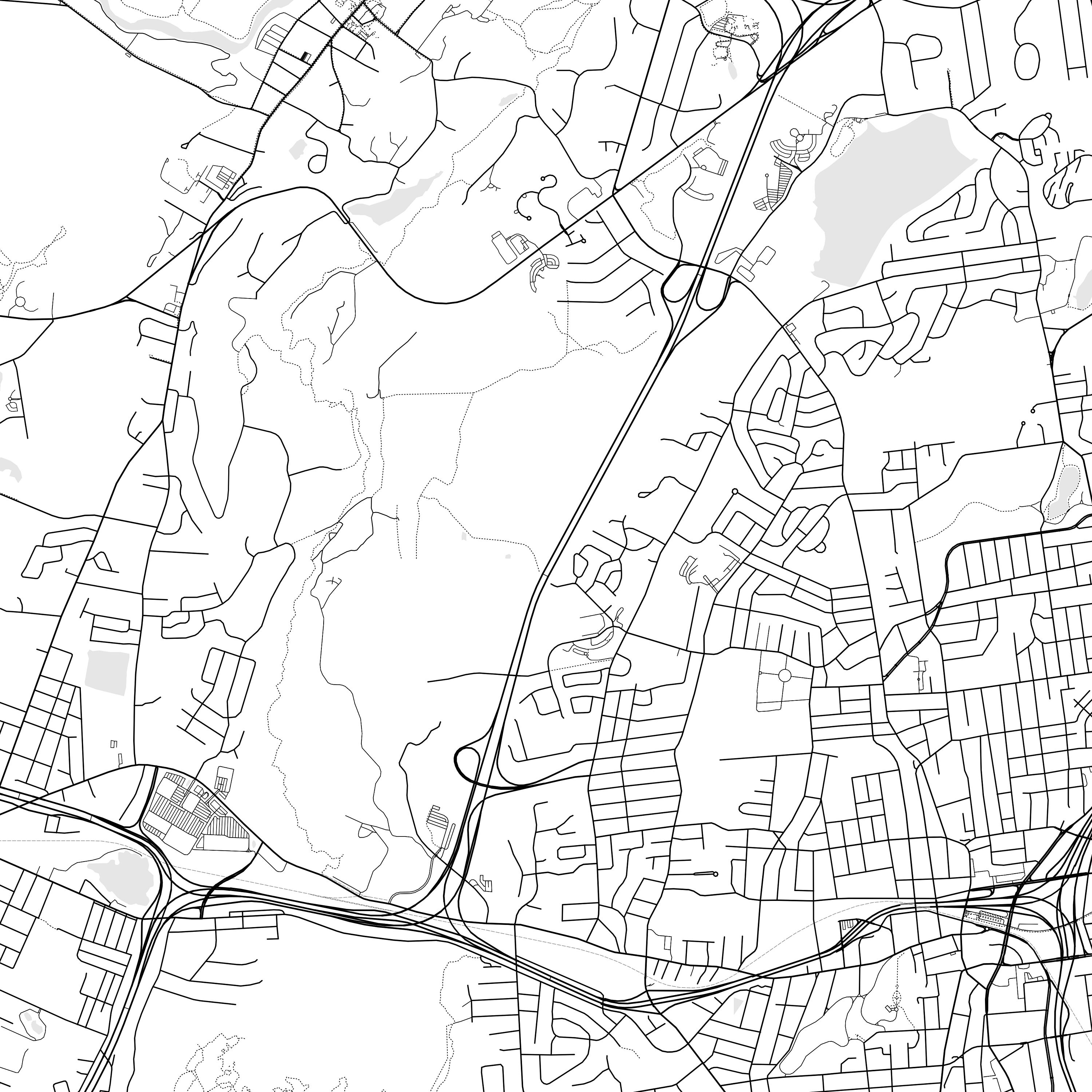 New Britain Map Print, New Britain Map Poster Wall Art, Ct City Map ...