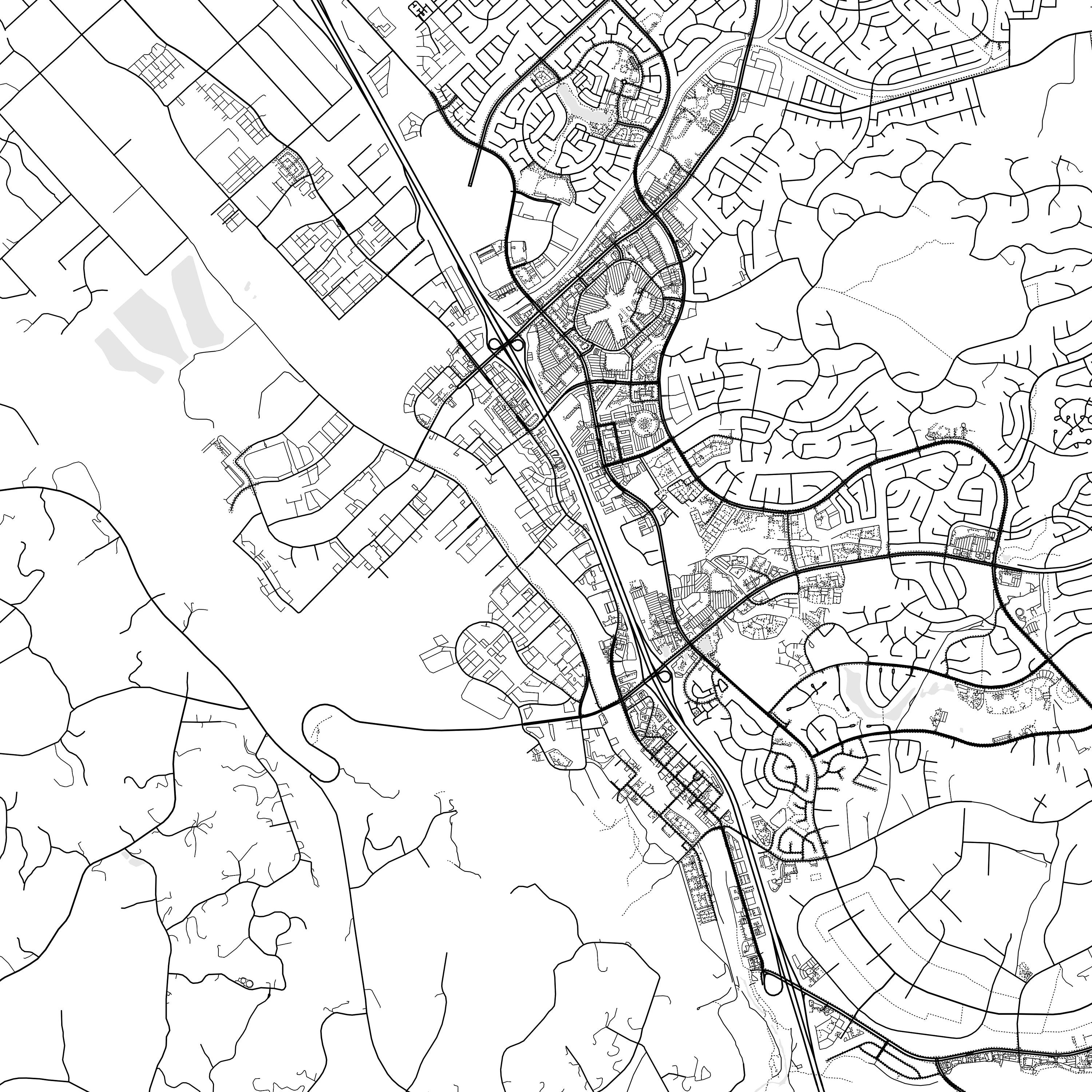 Temecula Map Print, Temecula Map Poster Wall Art, Ca City Map ...