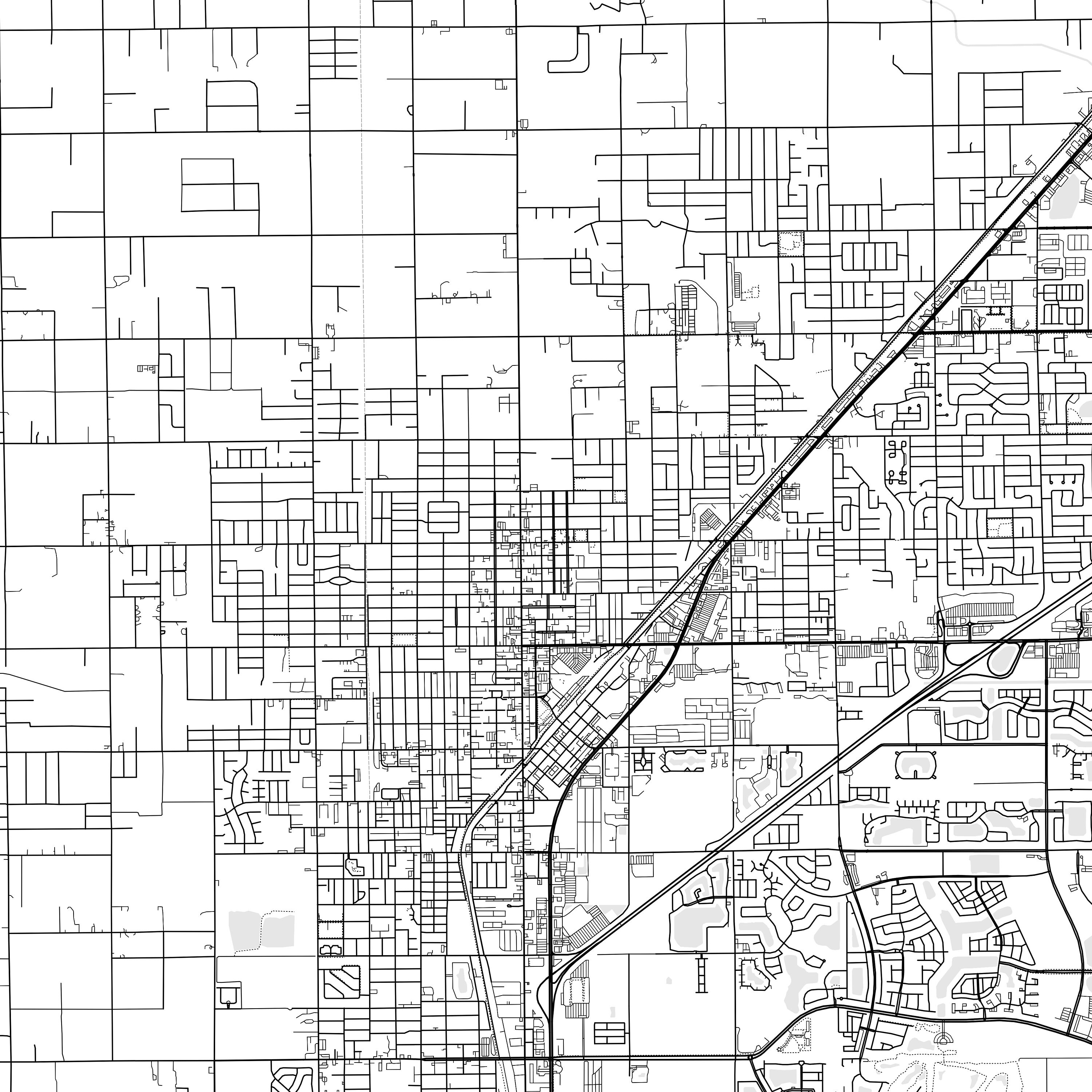 Homestead Map Print Homestead Map Poster Wall Art Fl City - Etsy UK