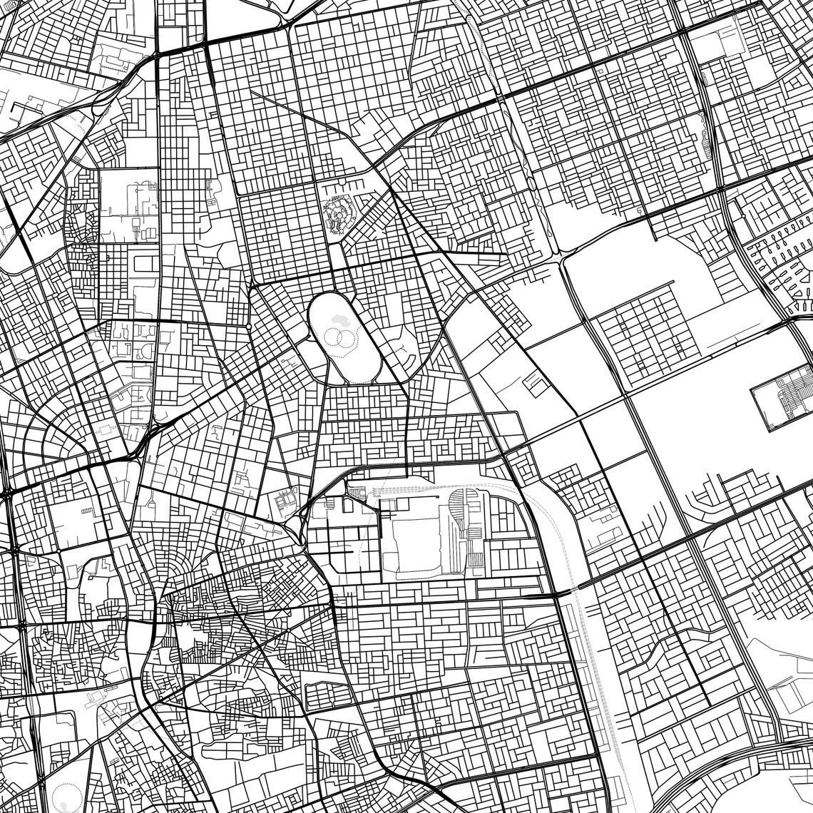 Riyadh Map Print, Riyadh Map Poster Wall Art, Riyadh City Map, Riyadh ...