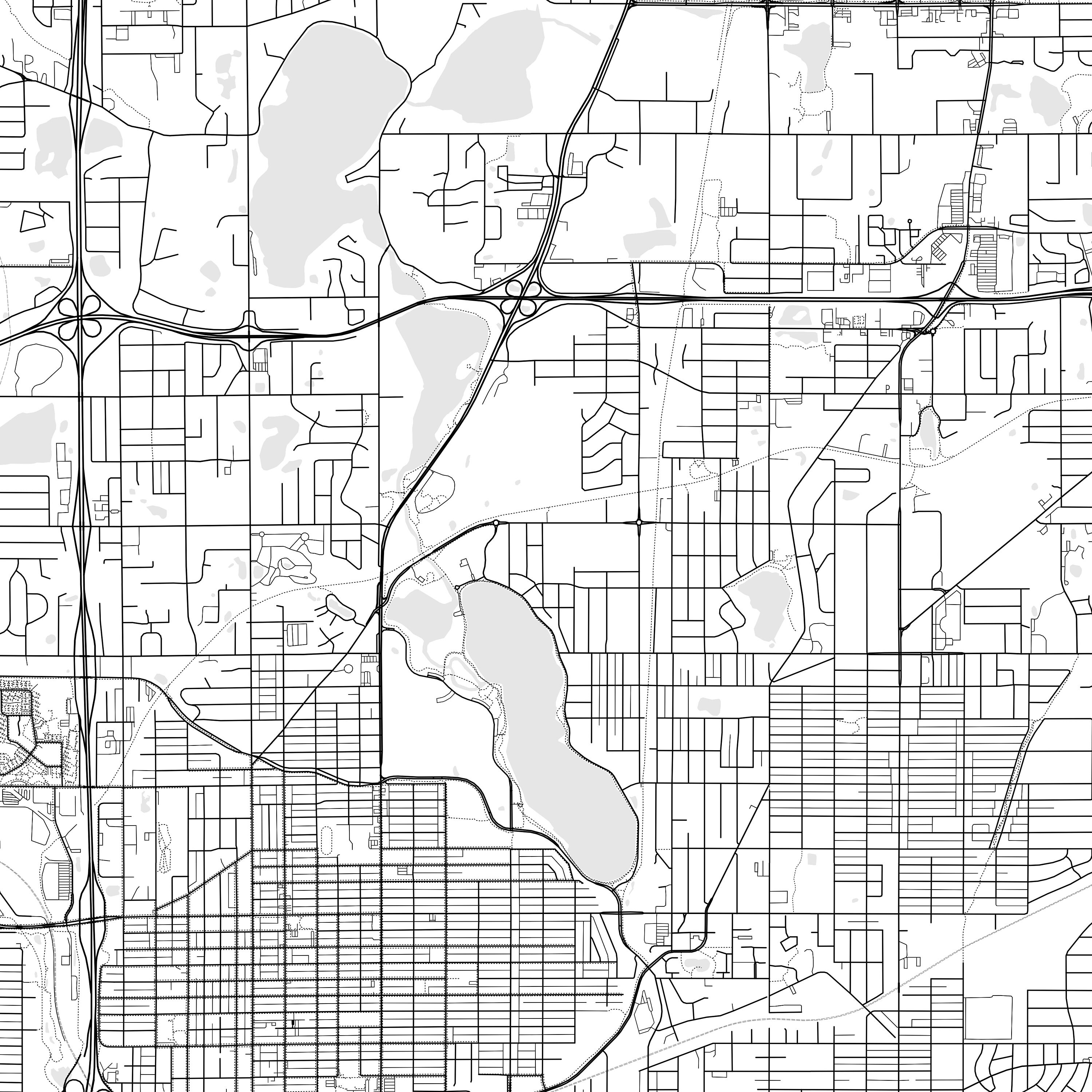 Maplewood Map Print Maplewood Map Poster Wall Art Mn City - Etsy