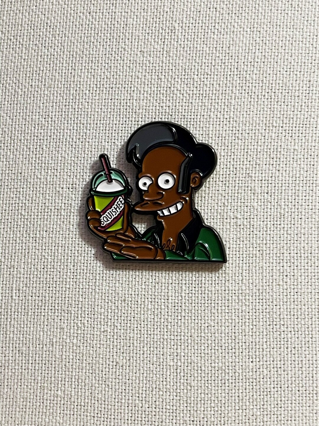 Apu Nahasapeemapetilon Squishee Drink Die Simpsons Metall Emaille Pin ...