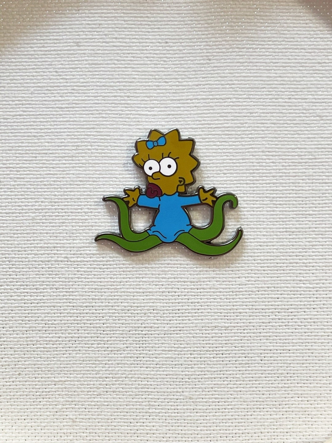 Maggie Simpson Alien Die Simpsons Metall Emaille Pin Anstecker ...