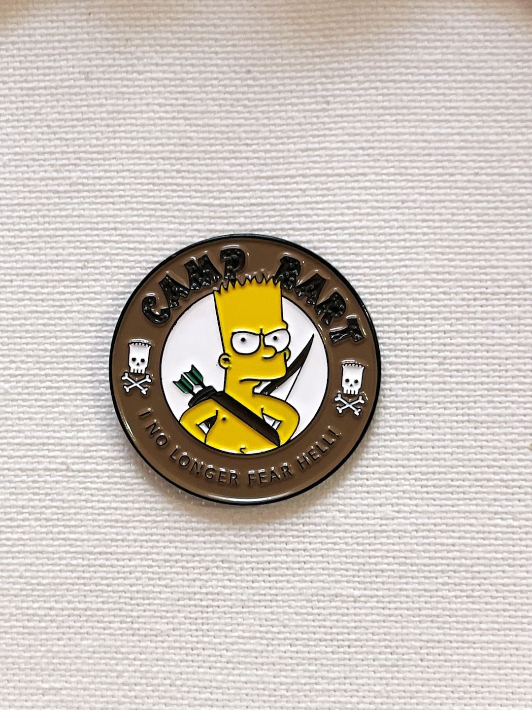 Bart Simpson Camp Bart i No Longer Fear Hell Die Simpsons Metall ...