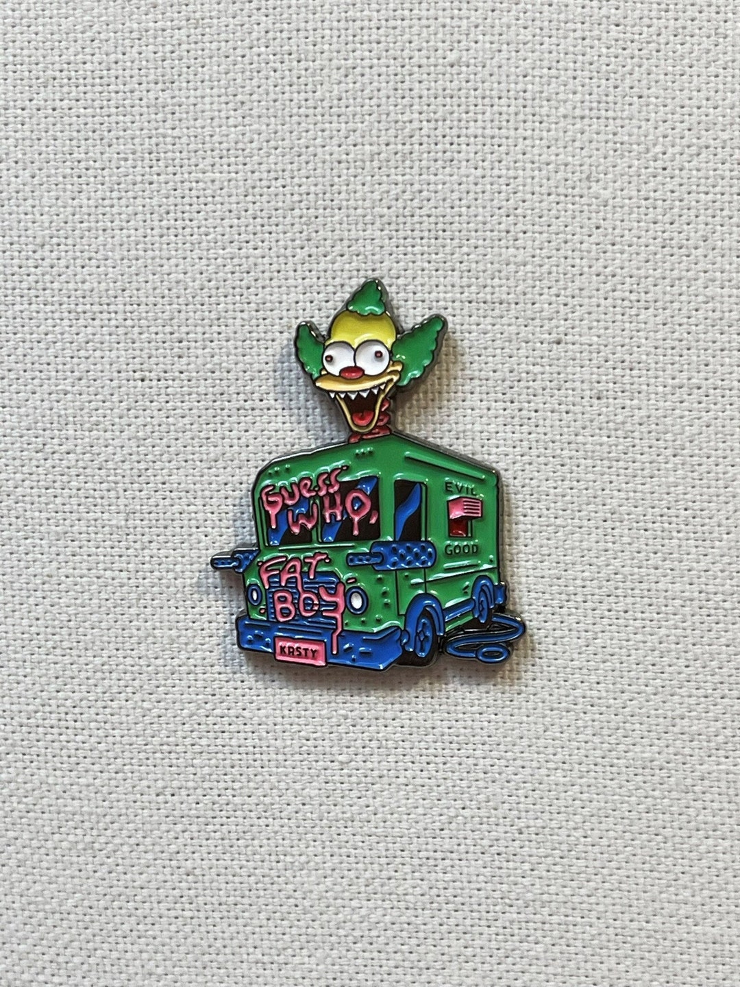 Die Simpsons Krusty Clown Guess Who Fat Boy Truck Treehouse Horror ...