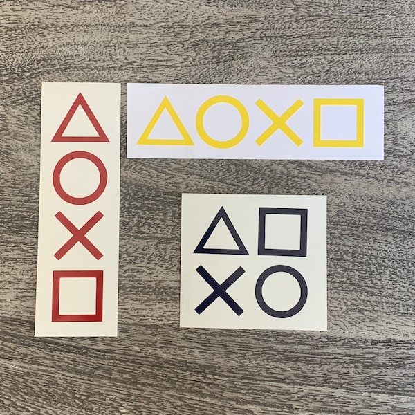 Playstation Logo Decals - Etsy