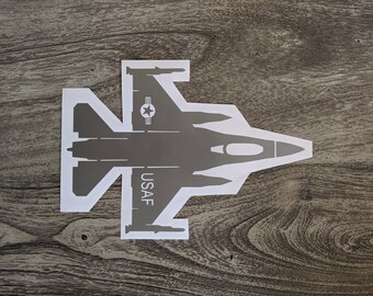 Fighter Jet Decal - Etsy