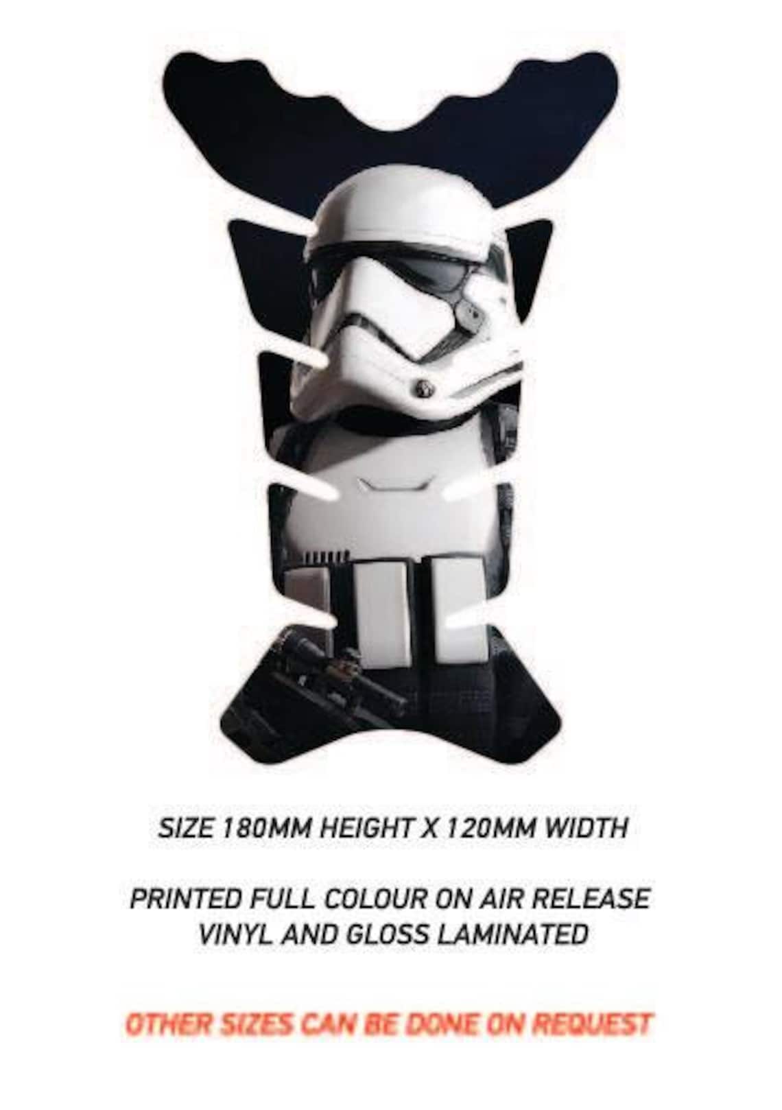 Motorcycle Fuel Tank Protector Sticker Graphic Decal Laminated - Etsy