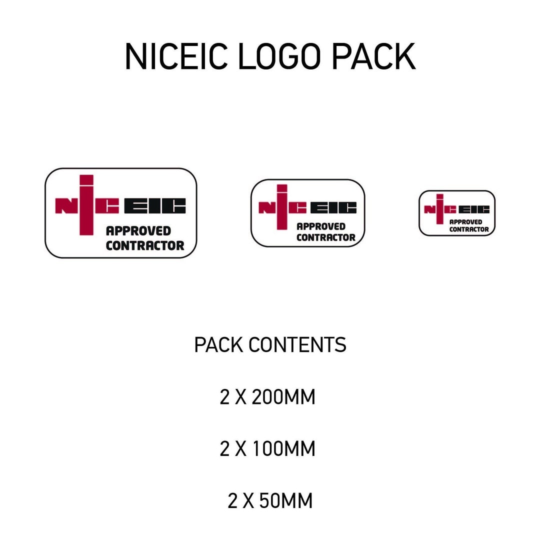 MP03 Niceic Logo Pack Graphics Kit Sign Writing Vehicle Lettering ...