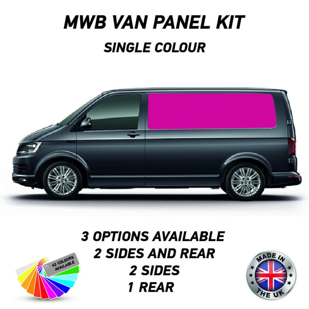 SVPK3 Mwb Van Panel Kit Vinyl Graphics Motorhome Campervan (42 Colours ...