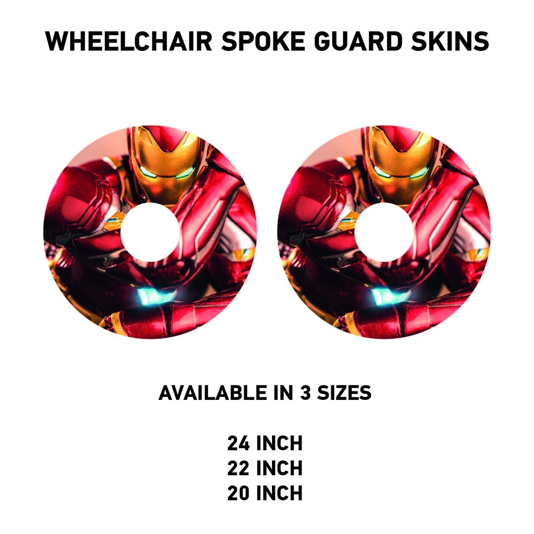 WCGW0015 Wheelchair Spoke Guard Wrap Graphics Stickers Vinyl - Etsy