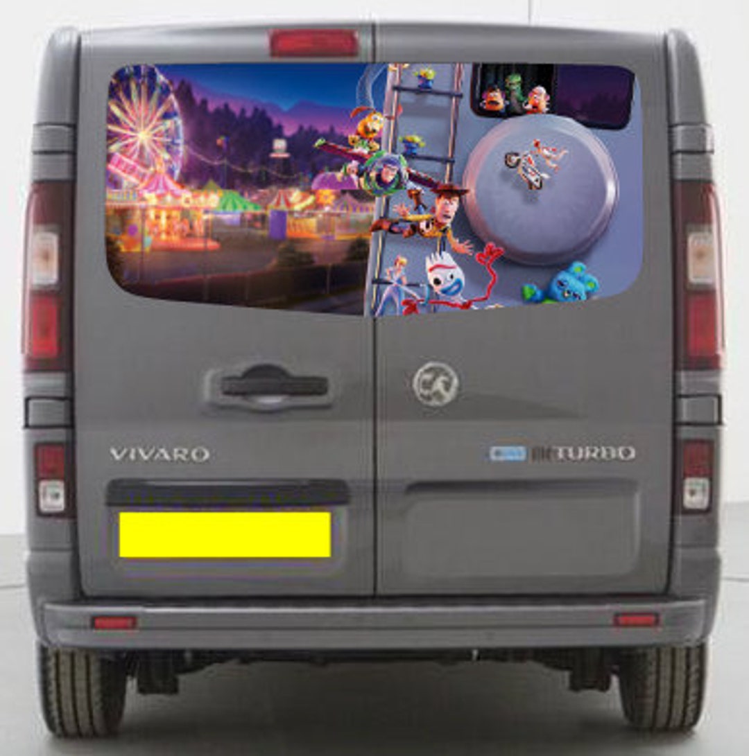 VIV011-020 Tailgate Wrap for Vauxhall/opel Vivaro Swb Lwb Rear Panel ...