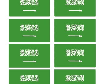 Saudi Flag Stickers - Etsy