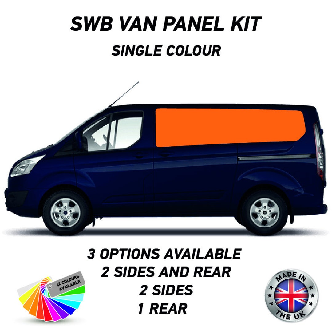 SVPK2 Swb Van Panel Kit Vinyl Graphics Motorhome Campervan (42 Colours ...